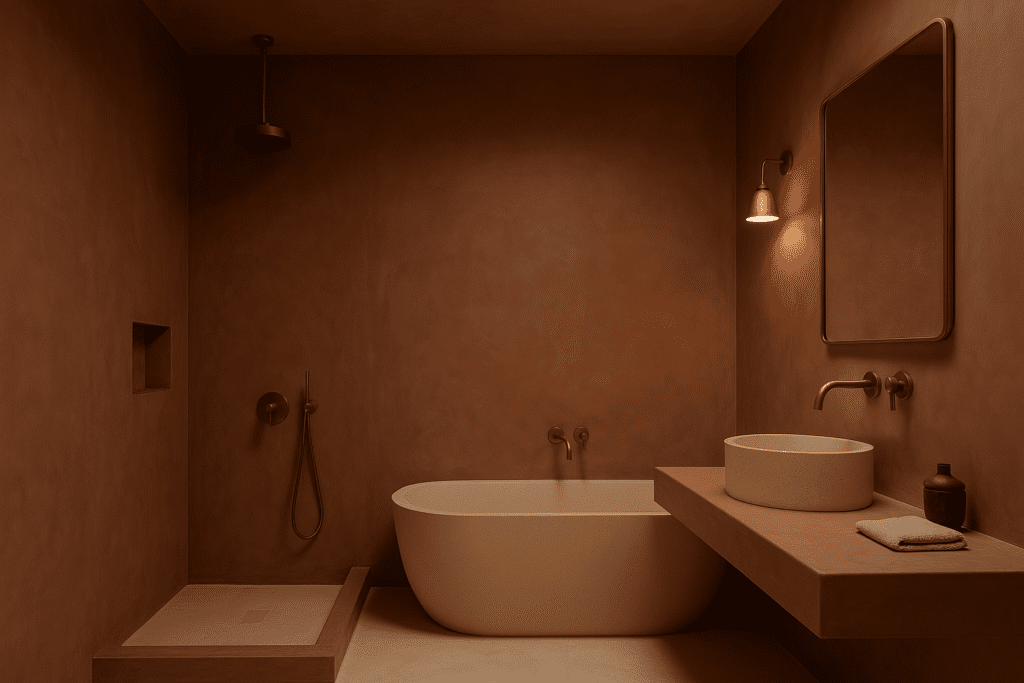 Tadelakt Plaster Shower & Bathroom Experts in DFW, TX